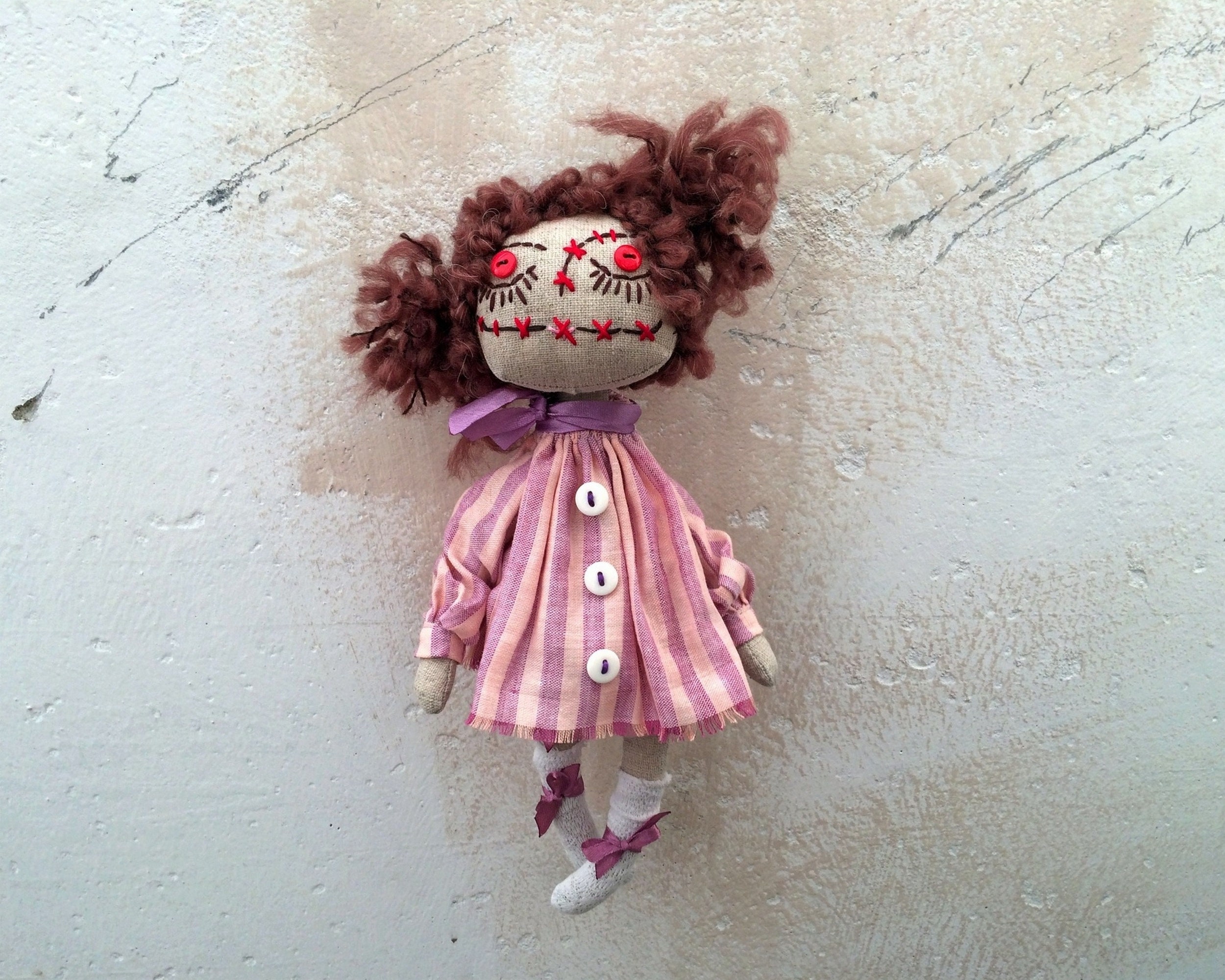 Diy Creepy Rag Doll Costume