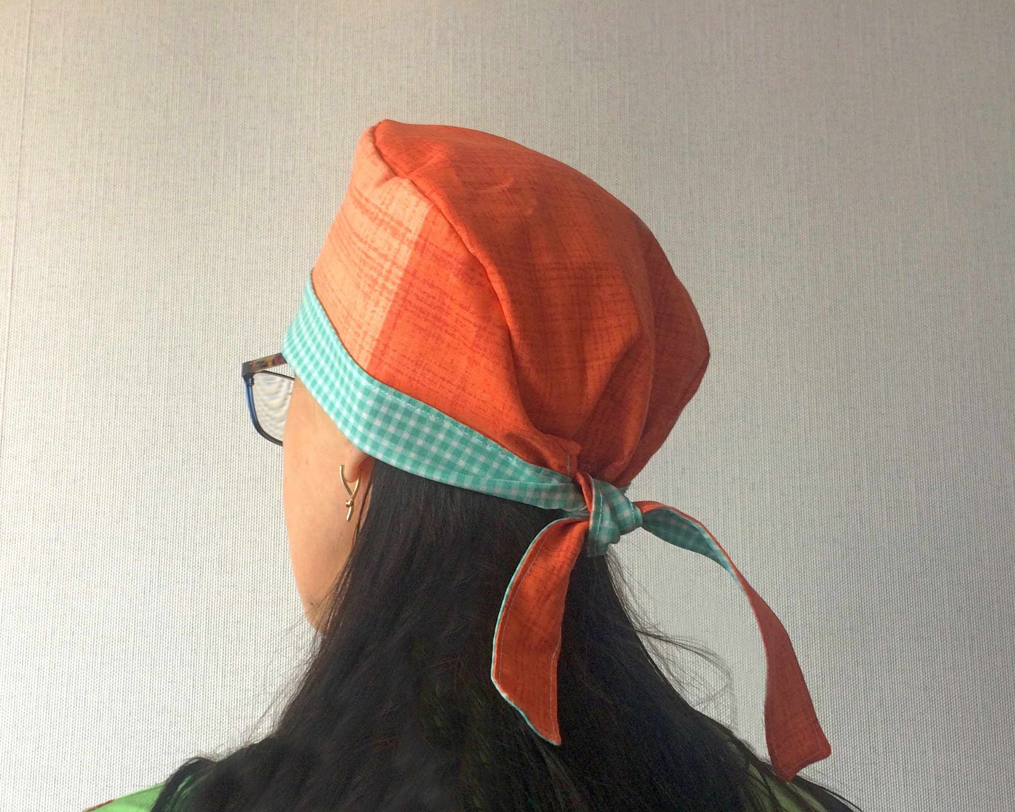 Reversible SCRUB CAP Sewing Pattern PDF, Surgical Cap Sewing ...