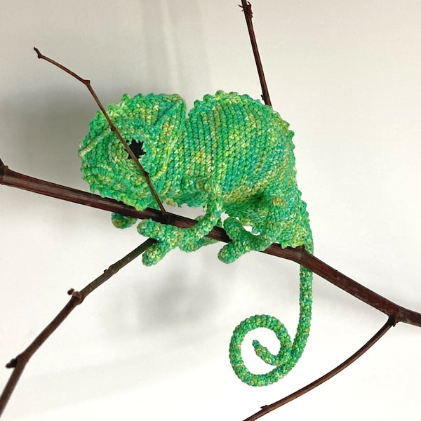 Crochet Chameleon Pattern - Etsy