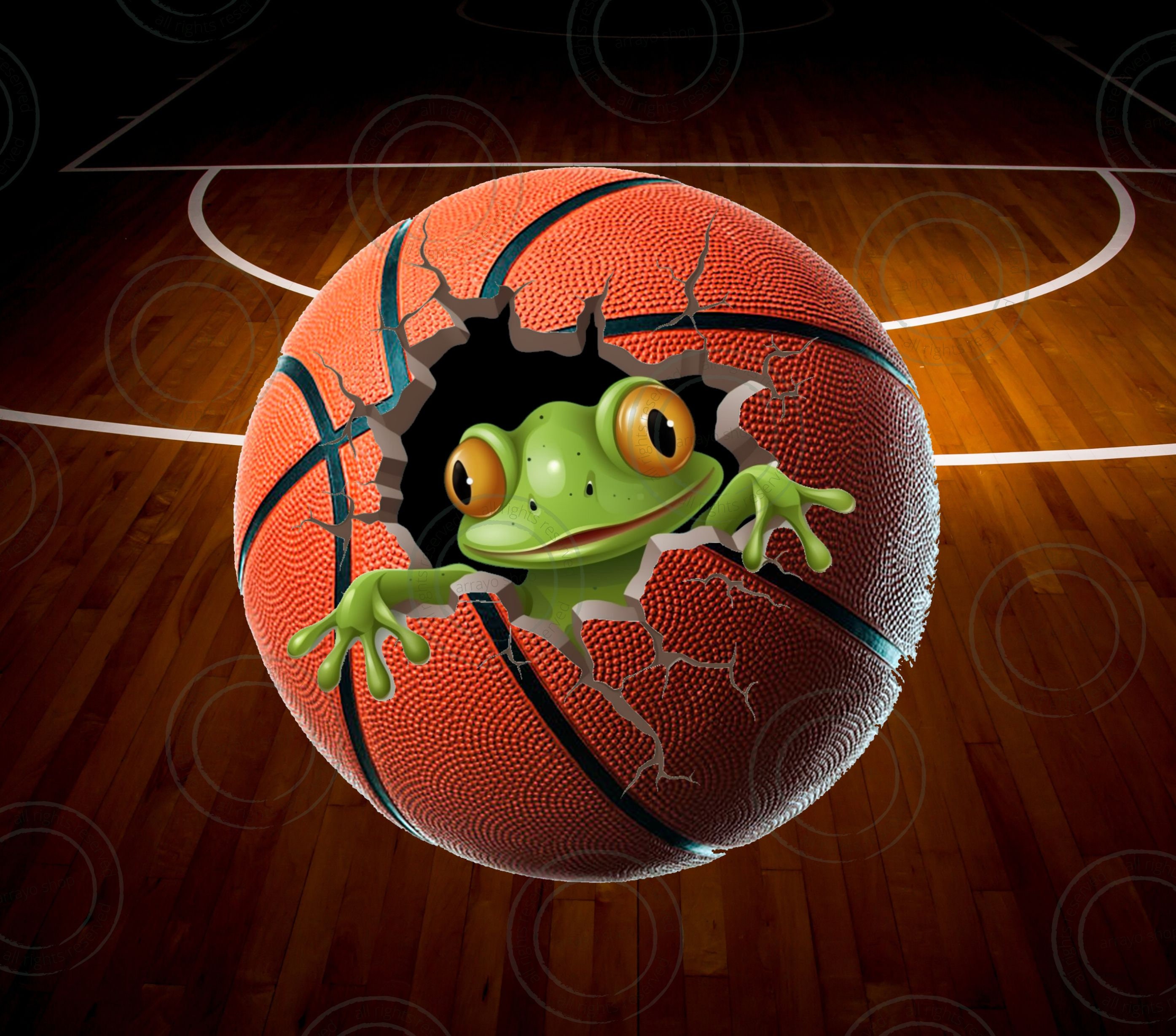 3D Frog Sublimation Design Frog PNG Digital Download Cute Frog ...