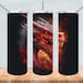 Red Dragon Tumbler Sublimation PNG for Fantasy Enthusiasts Red Dragon ...