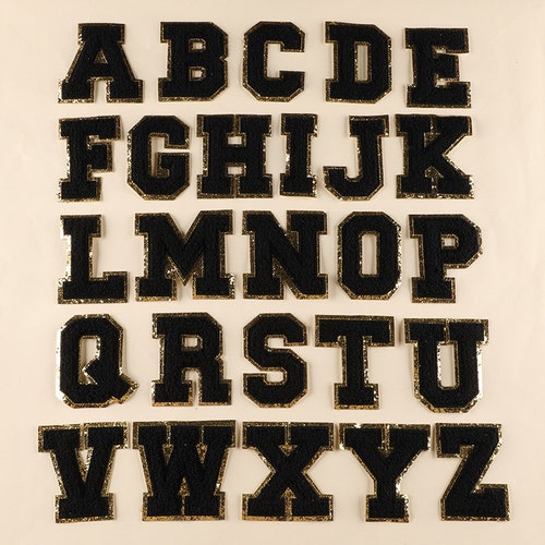 Animals Letters A-Z Iron-on Patch Letters Patch Words Patch - Etsy