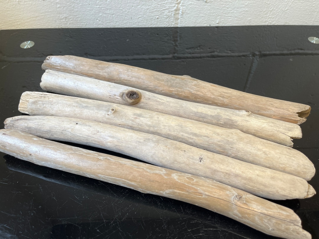 Driftwood Rods / Poles 5 Pcs, 14-16” Long for Macramé Crafts, Driftwood ...
