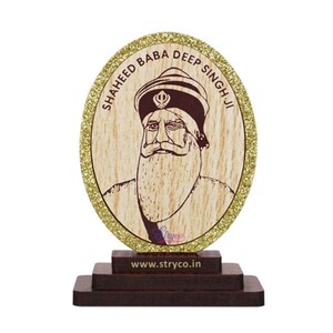 Baba Deep Singh Ji Car Dashboard, Car Dashboard Idol. 10 Sikh Gurus ...