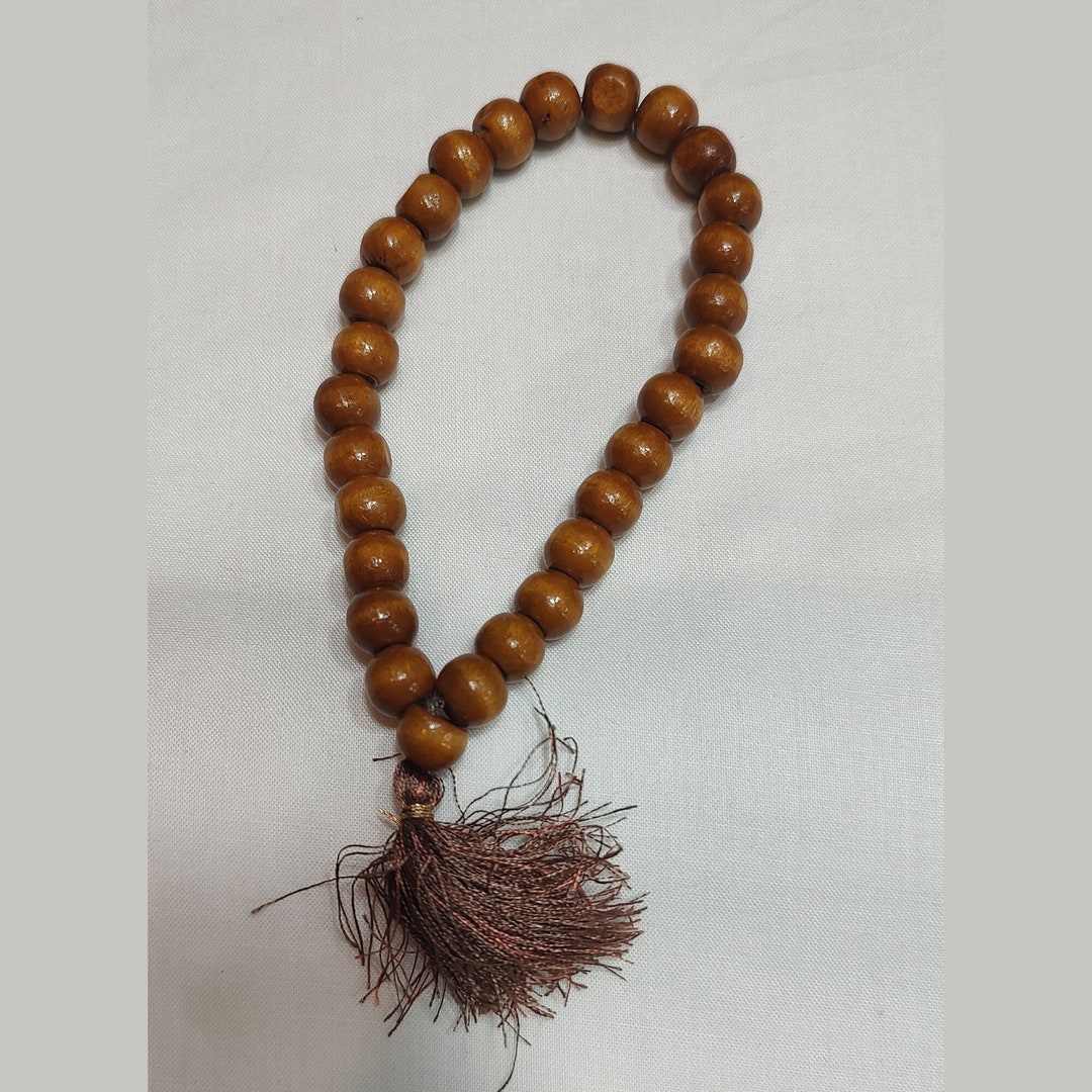 WOODEN HAND MALA, Simran, Prayer Beads, Simran Mala, Meditation Prayer ...
