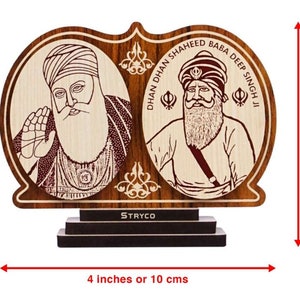 Baba Deep Singh Ji Car Dashboard, Car Dashboard Idol. 10 Sikh Gurus ...
