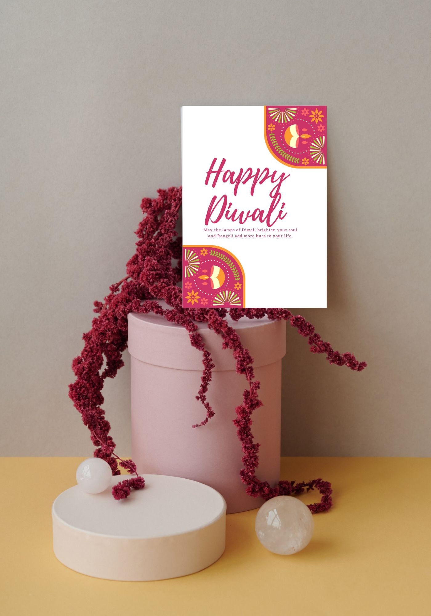 Printable Diwali Card/instant Download Card/happy Diwali - Etsy