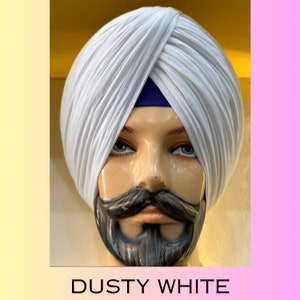 Sikh Turban Fabric Pastel Colour Shadesfull Voile and Rubiamedium/half ...