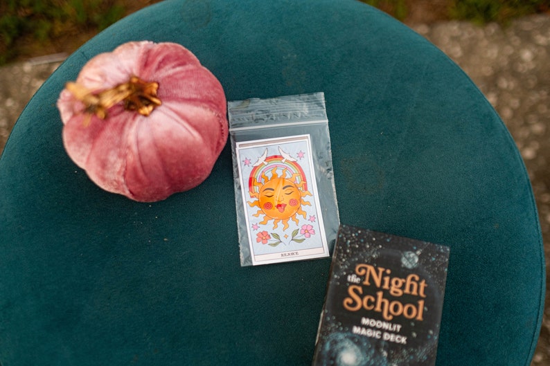 Mini Celestial Tarot Sticker Set, Spirituality & Personal Growth Development Positive Stickers ...