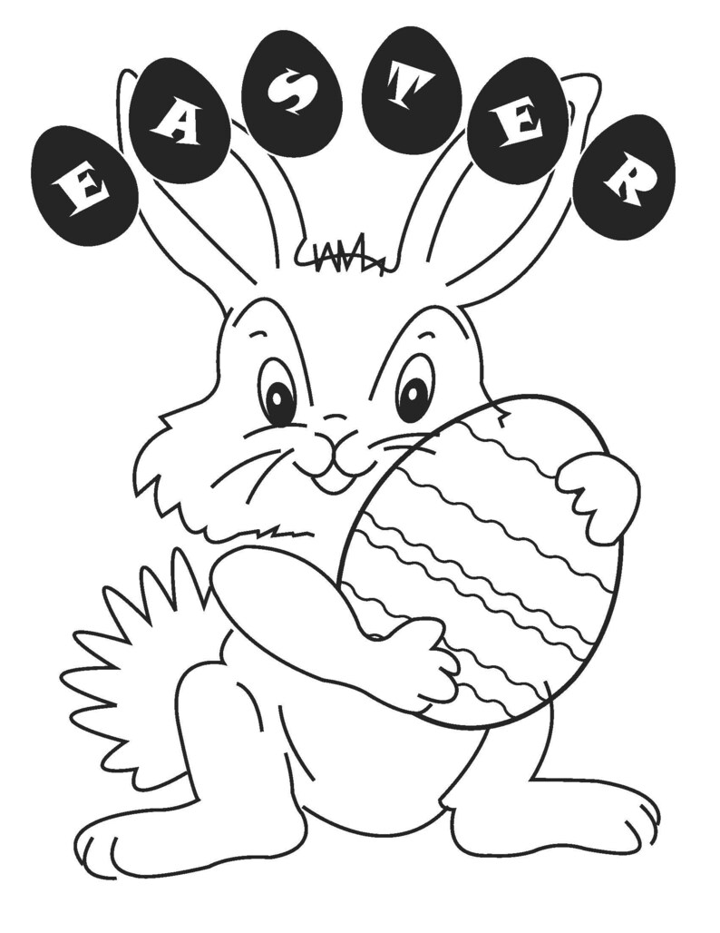 Easter Coloring Pages for Toddlers and Pre-k - Etsy