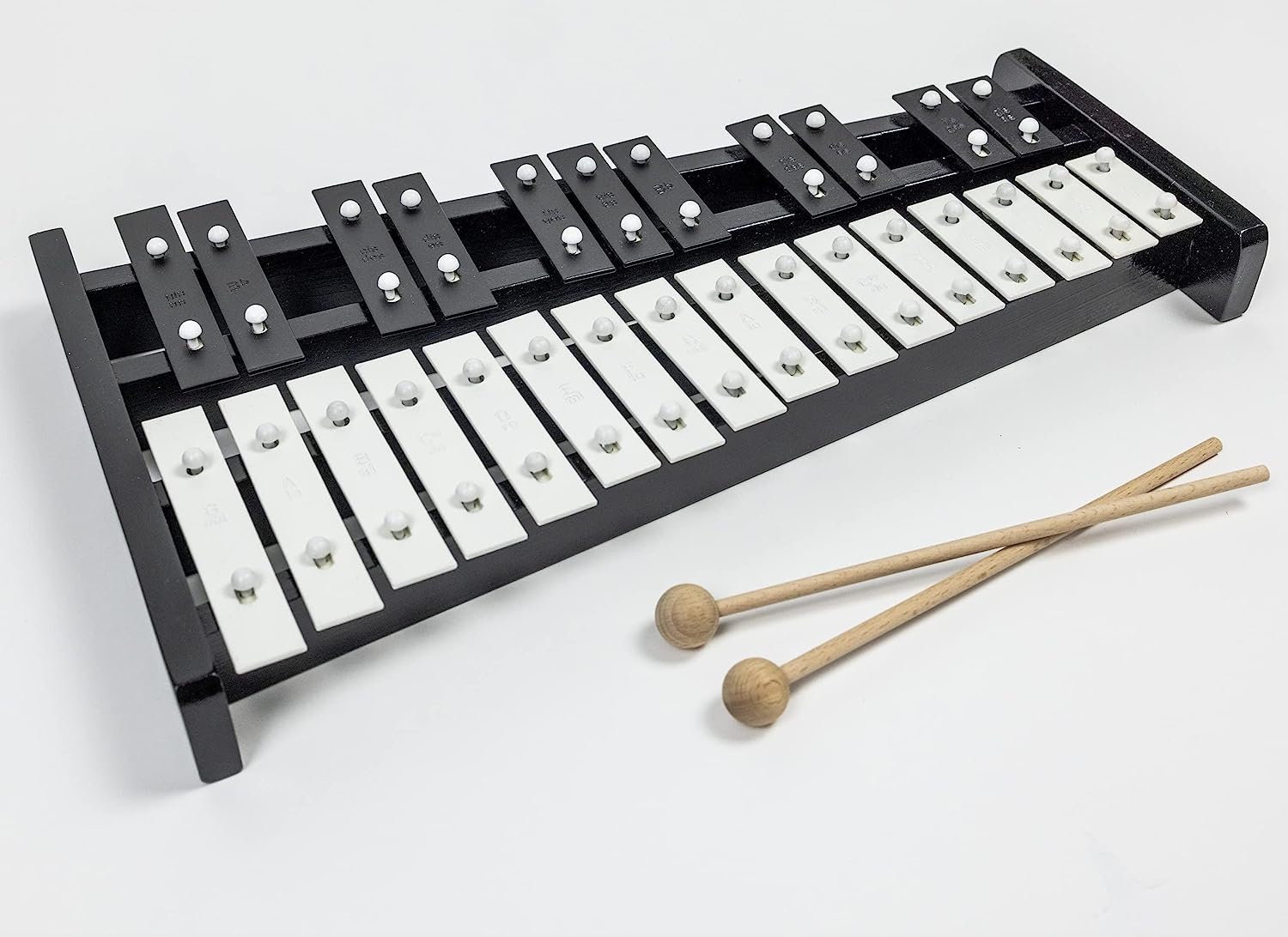 Professional Wooden Soprano Full Size Glockenspiel Xylophone With 27 ...
