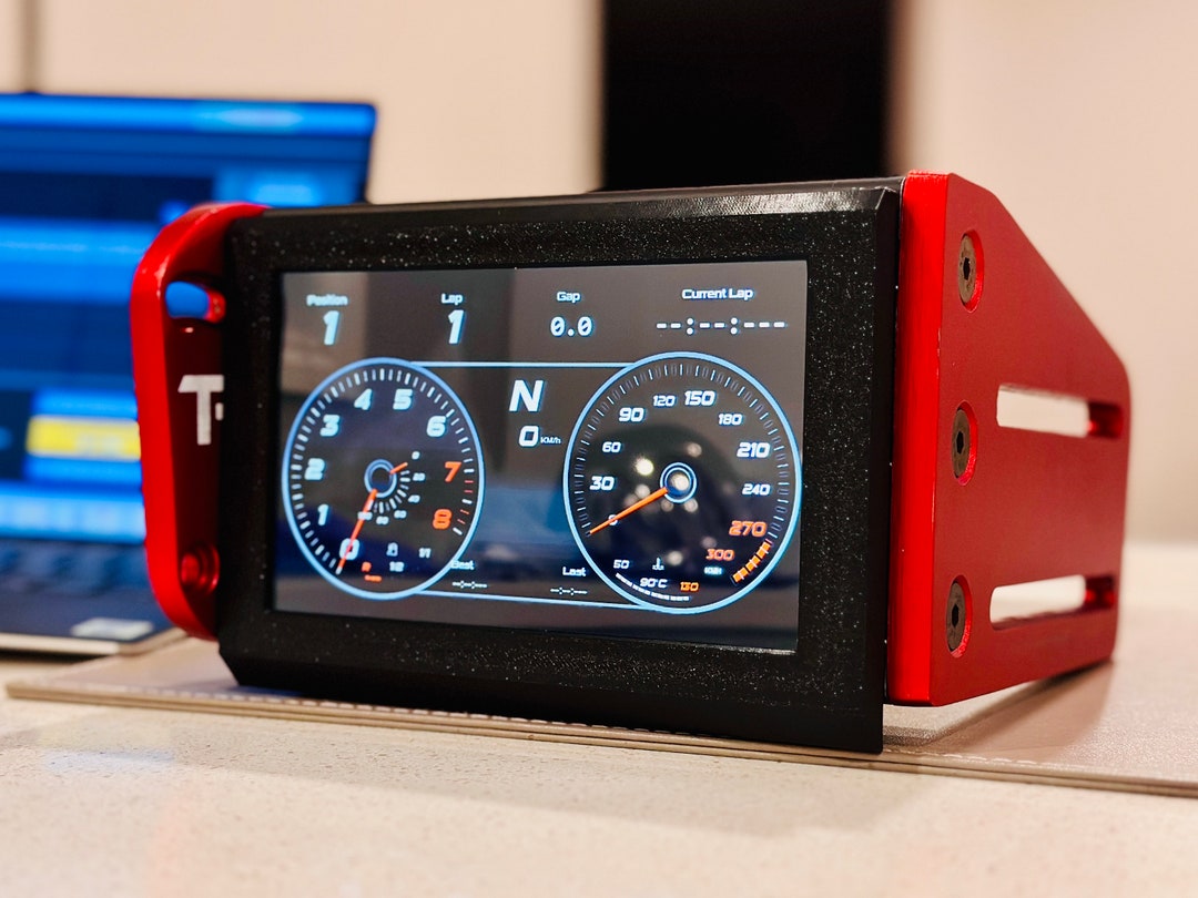 Simhub VOCORE 6.8 Inch LCD Mount for Sim Racing Dashboards - Etsy