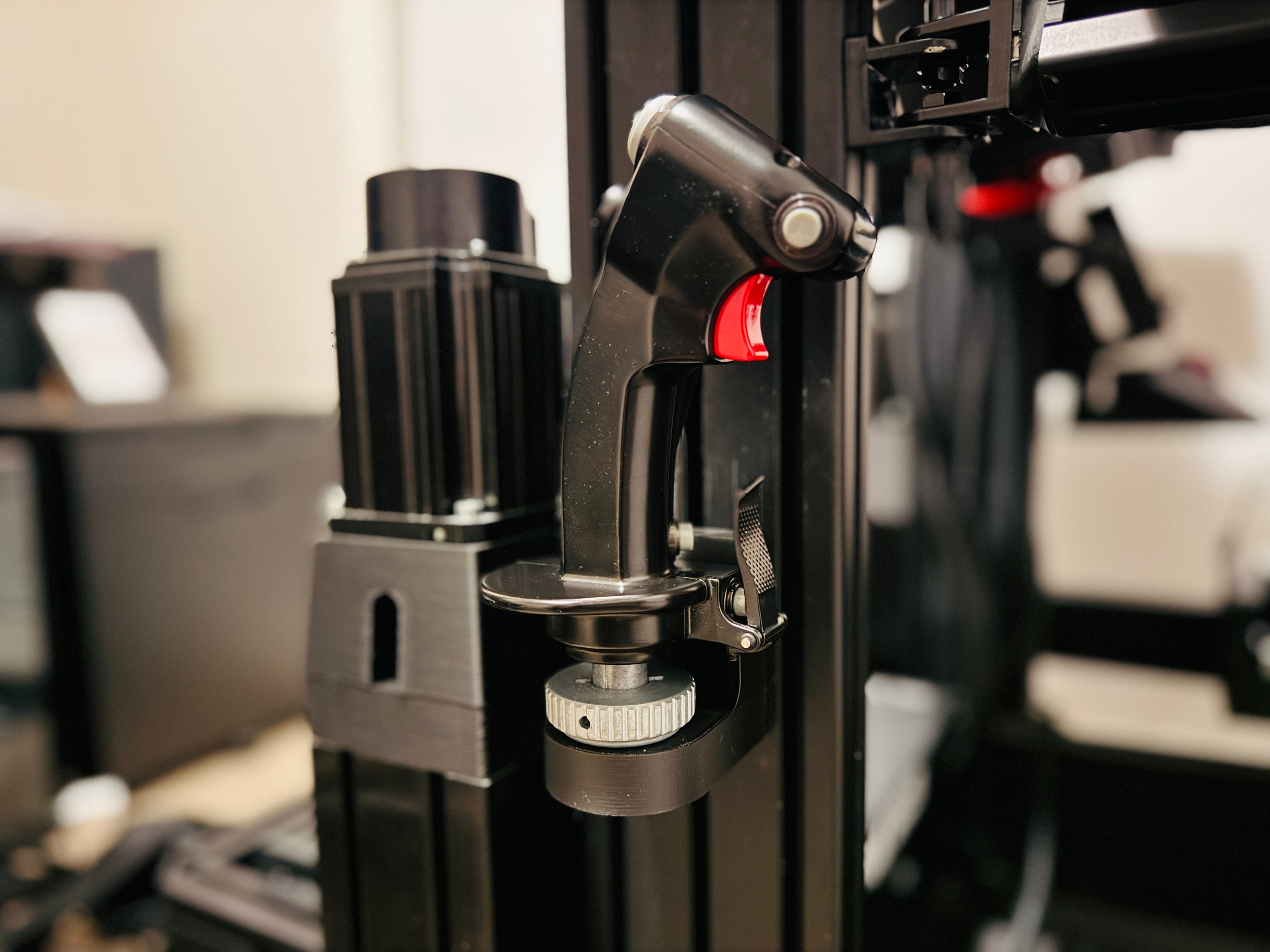 Thrustmaster Warthog HOTAS Flight Stick Mount – Aluminum Profile Rig ...