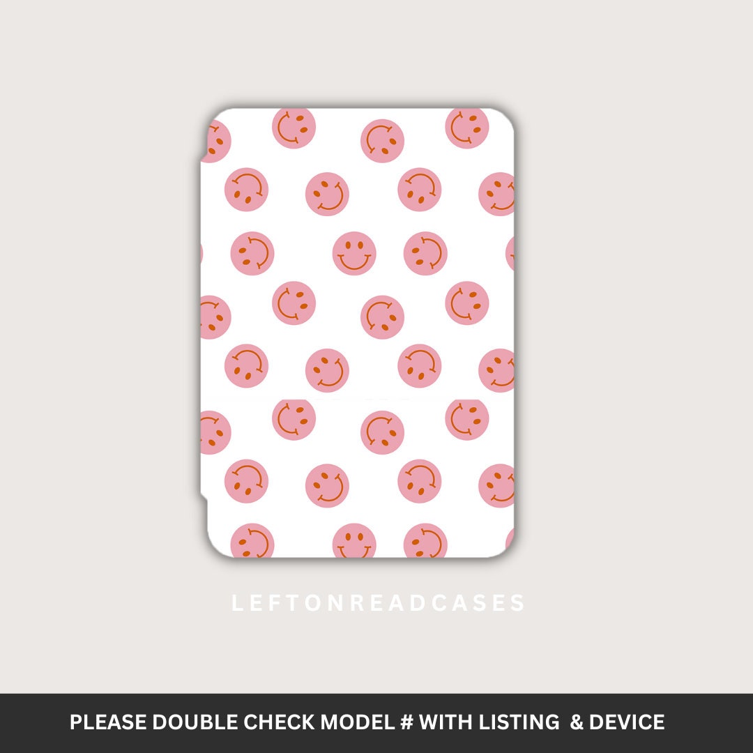 6" Paperwhite 10th 2018 Case for Model # PQ94WIF & PQ949EY White Smiley ...