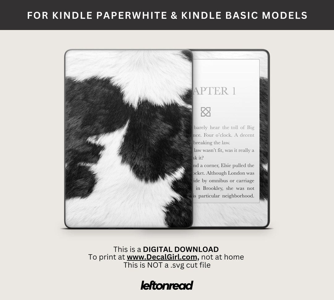 Kindle Paperwhite Skins Decal DIGITAL DOWNLOAD to Print at - Etsy