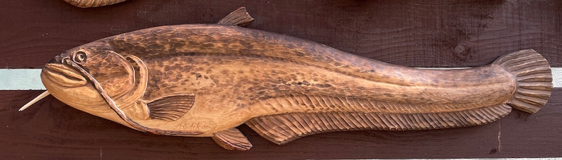 Wood Carved Fish Pictures - Wall Decoration - Perfect Gift - Etsy