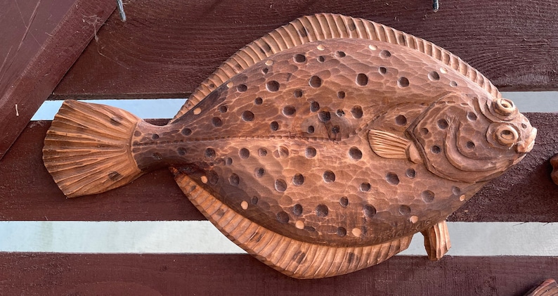 Wood Carved Fish Pictures - Wall Decoration - Perfect Gift - Etsy