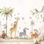 XXL Sticker Set Forest Animals Wall Stickers for Children's Room ...