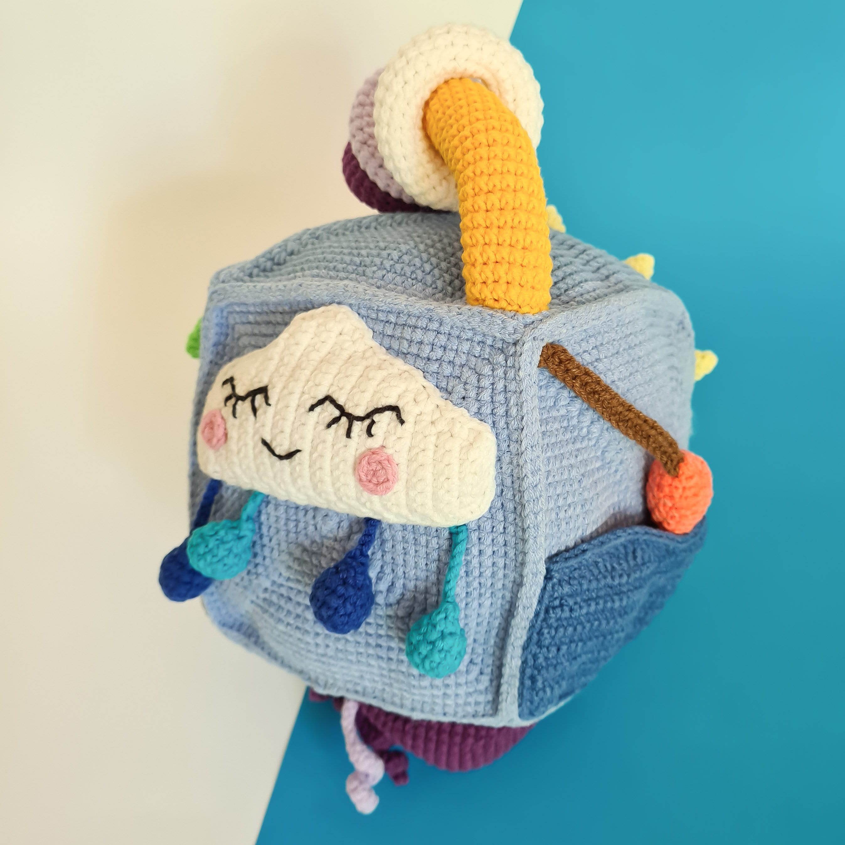 Activity Cube Sensory Cube Crochet Pattern - Etsy