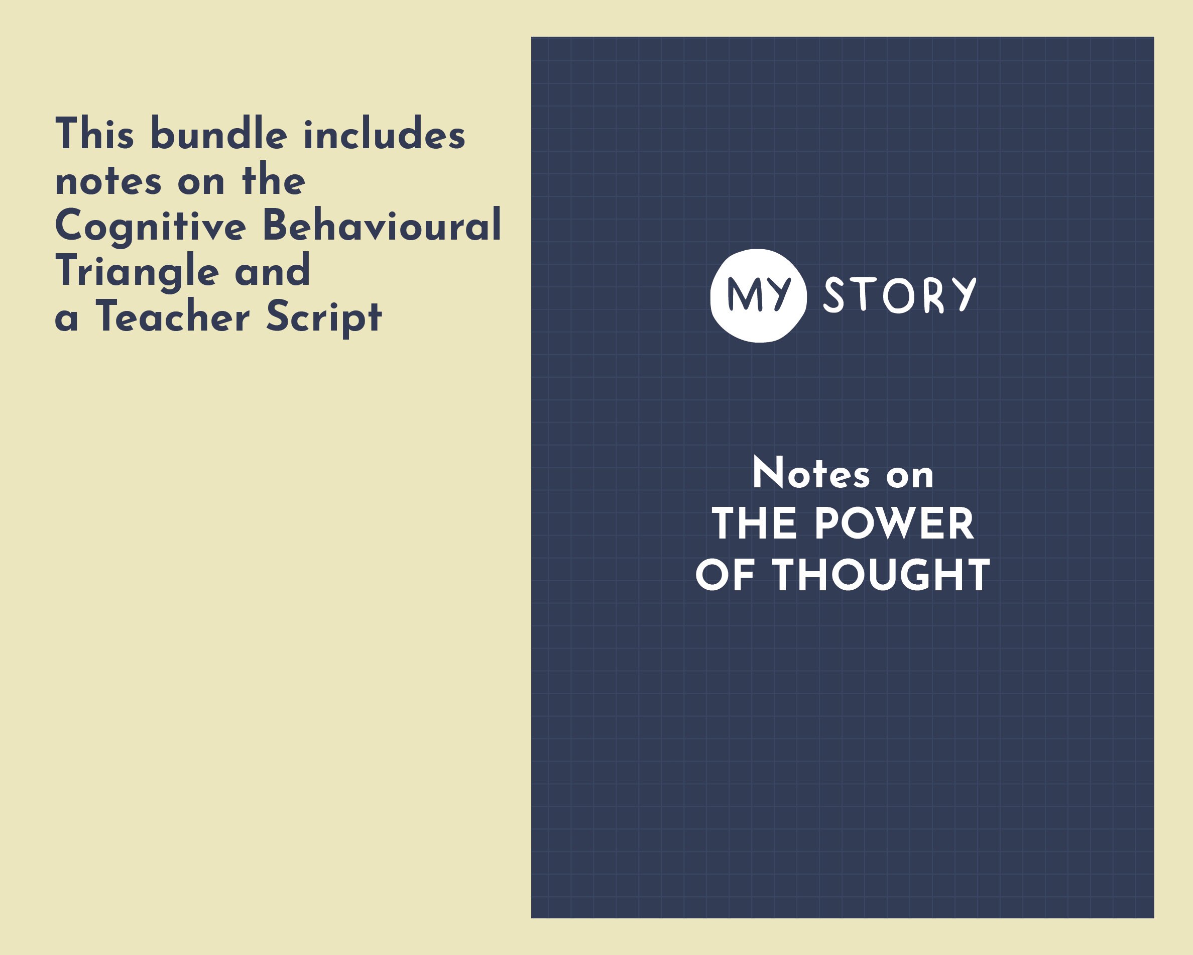 CBT Teacher Resource | Cognitive Behaviour Triangle - Etsy