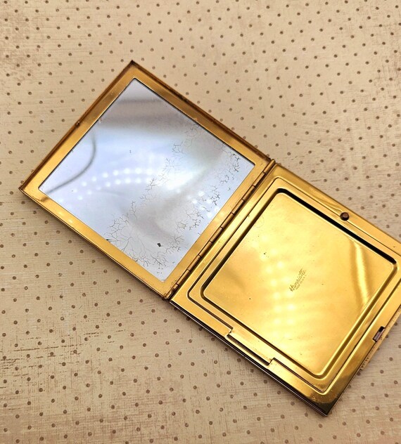 Vintage Henriette Military British Compact - Gem