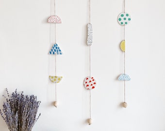 Hanging Clay Wall Art - Etsy