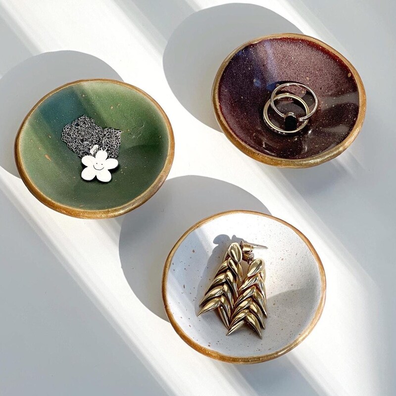 Ceramic Jewelry Dish - Etsy