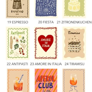 Large Postcard Set Italy Personalizable for Weddings Celebrations ...