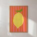 Poster Limone Pink / Art Print / Lemon - Etsy