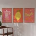 Poster Limone Pink / Art Print / Lemon - Etsy