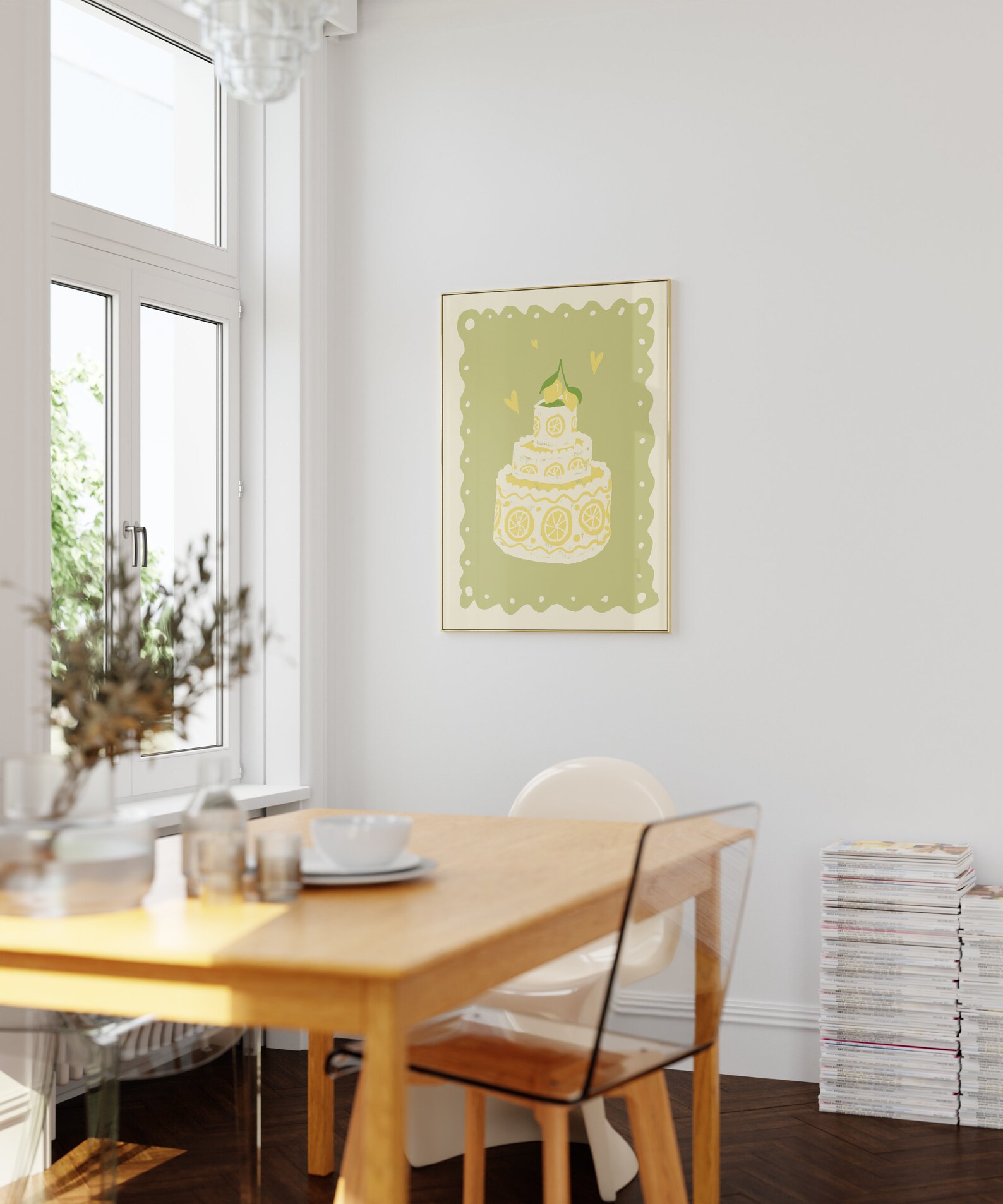 Lemon Tart Italian Wedding Cake Poster - Etsy