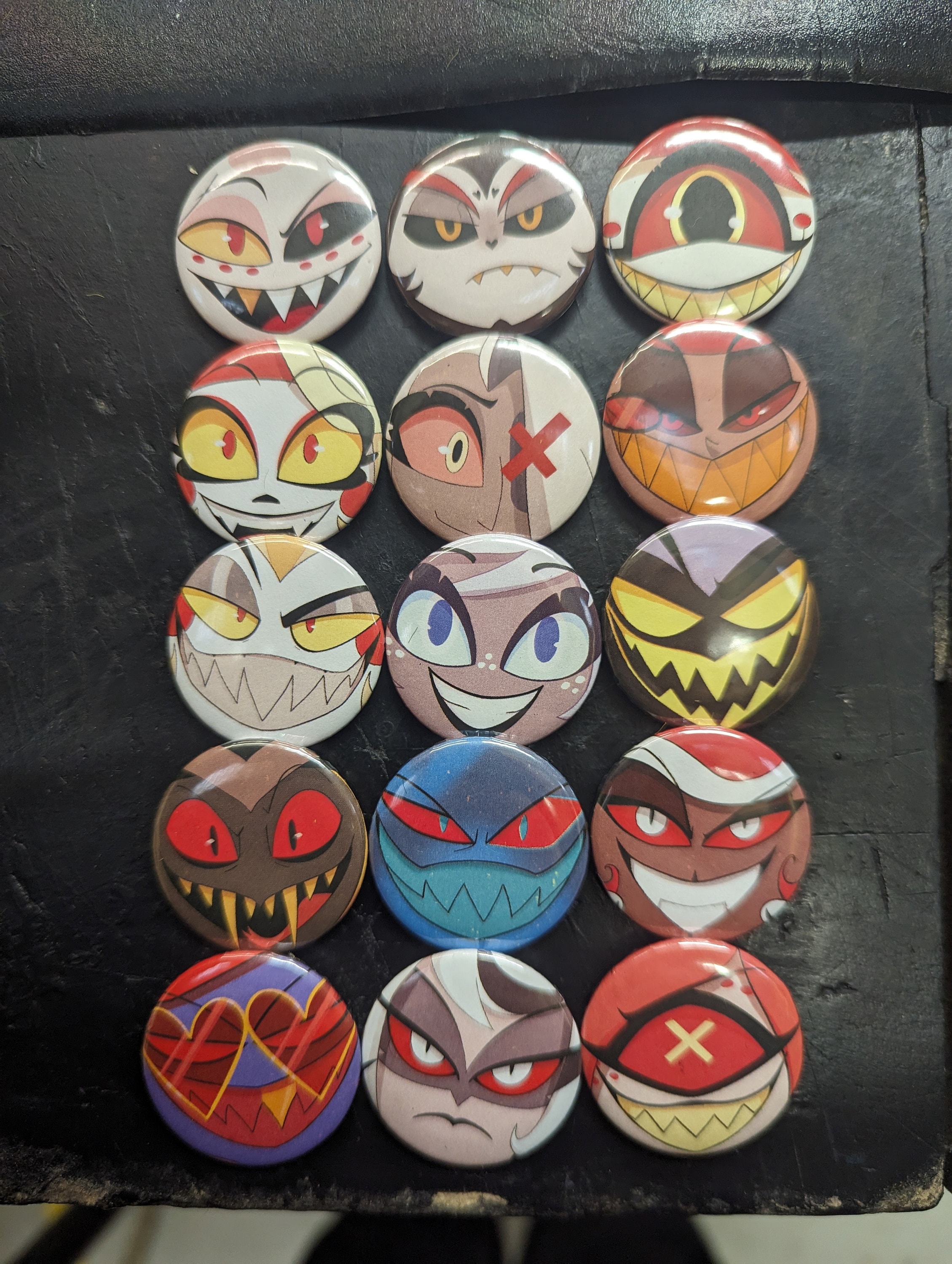 Set of 2 Hazbin Hotel Badges - Etsy Australia