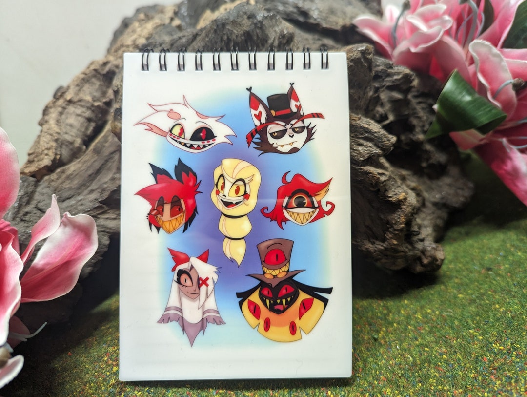 Hazbin Hotel A6 Notebook - Etsy