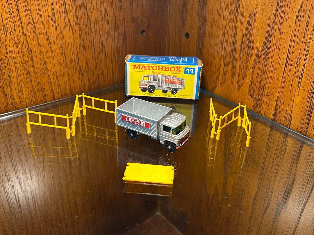 Vintage Matchbox Series Silver 1969 Scaffolding Builders Supply Company ...