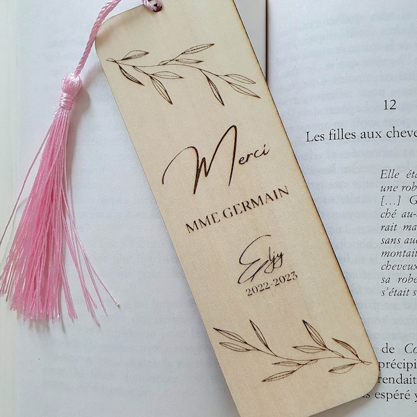 Marque page personnalisé - Etsy France