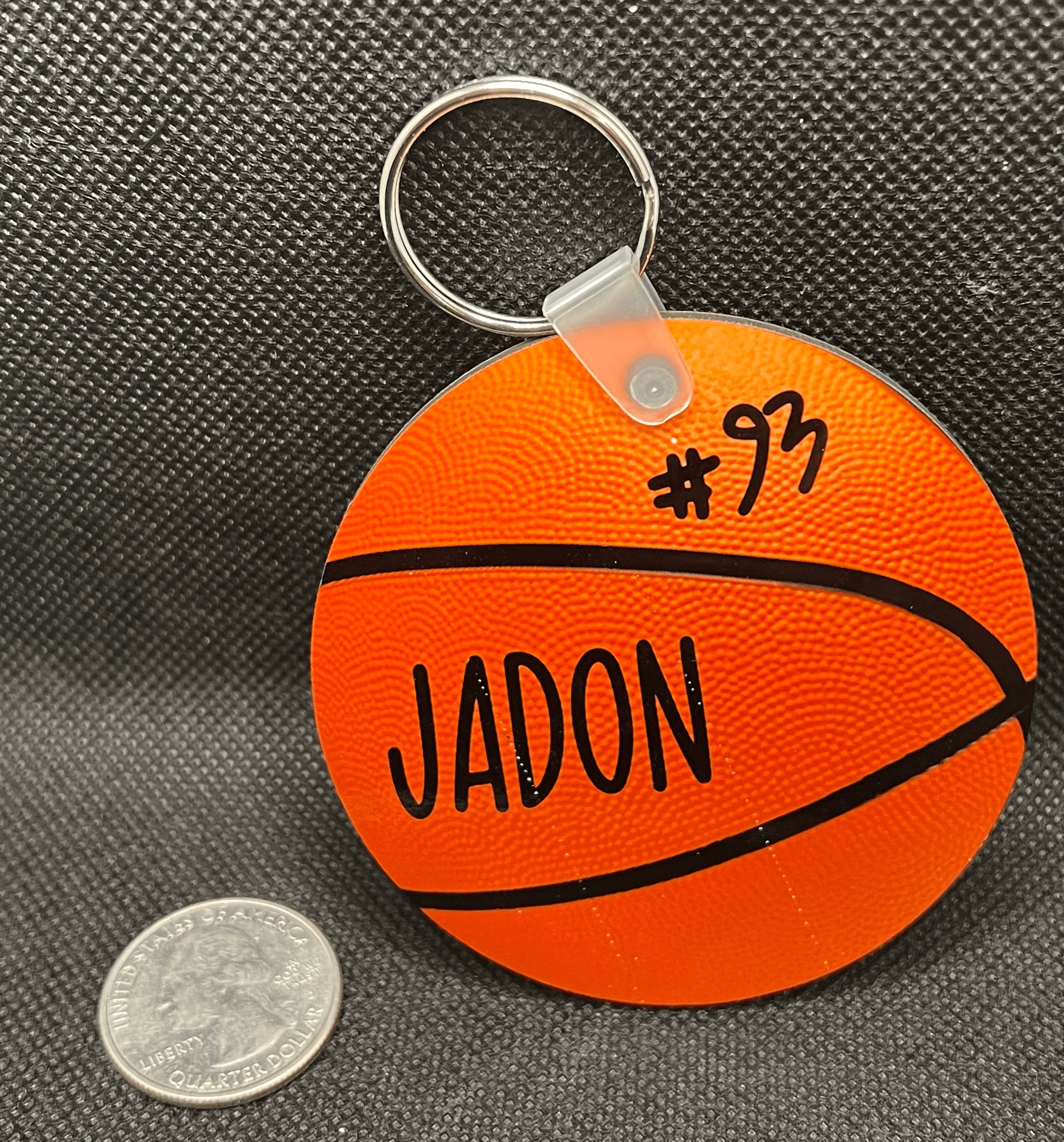 Personalized Sports Backpack/ Bag Tag. Soccer, Basketball, Baseball ...