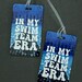 PERSONALIZED SWIM Bag TAG. in My Swim Team Era With Pool. - Etsy