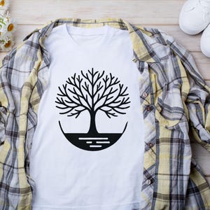 Tree SVG Elegant Tree Design Perfect for Crafts & Home Decor - Etsy