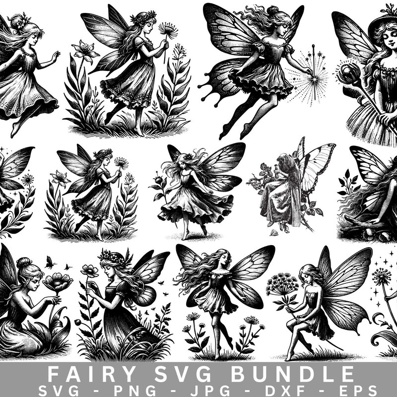 Fairy Vector - Etsy