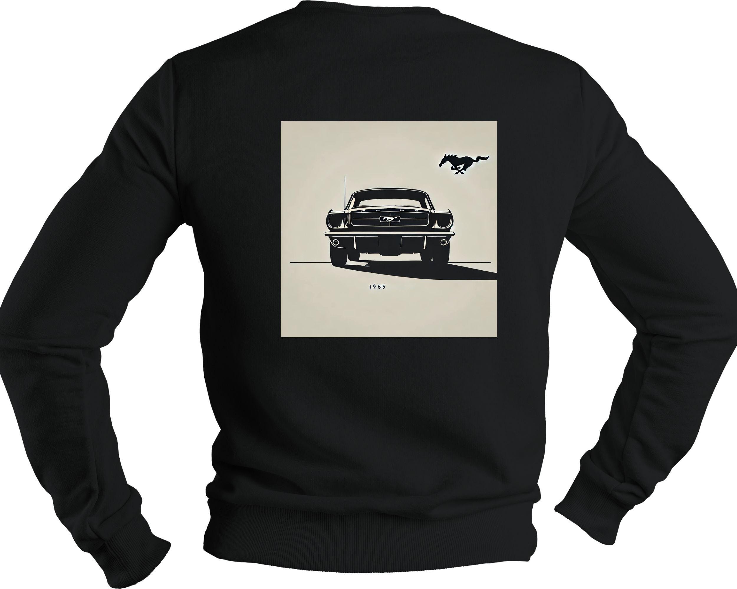 1965 Ford Mustang Silhouette SVG | Iconic Grille & Headlights | Classic ...
