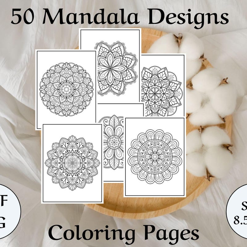Monday mandala pages - Etsy Canada