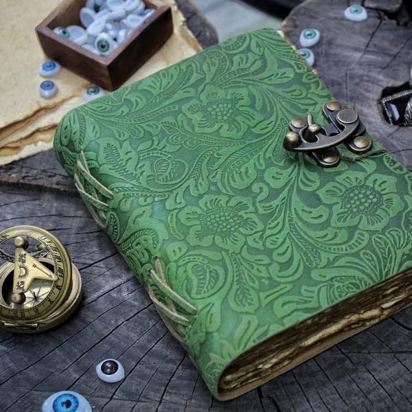 Leather Spell Book - Etsy