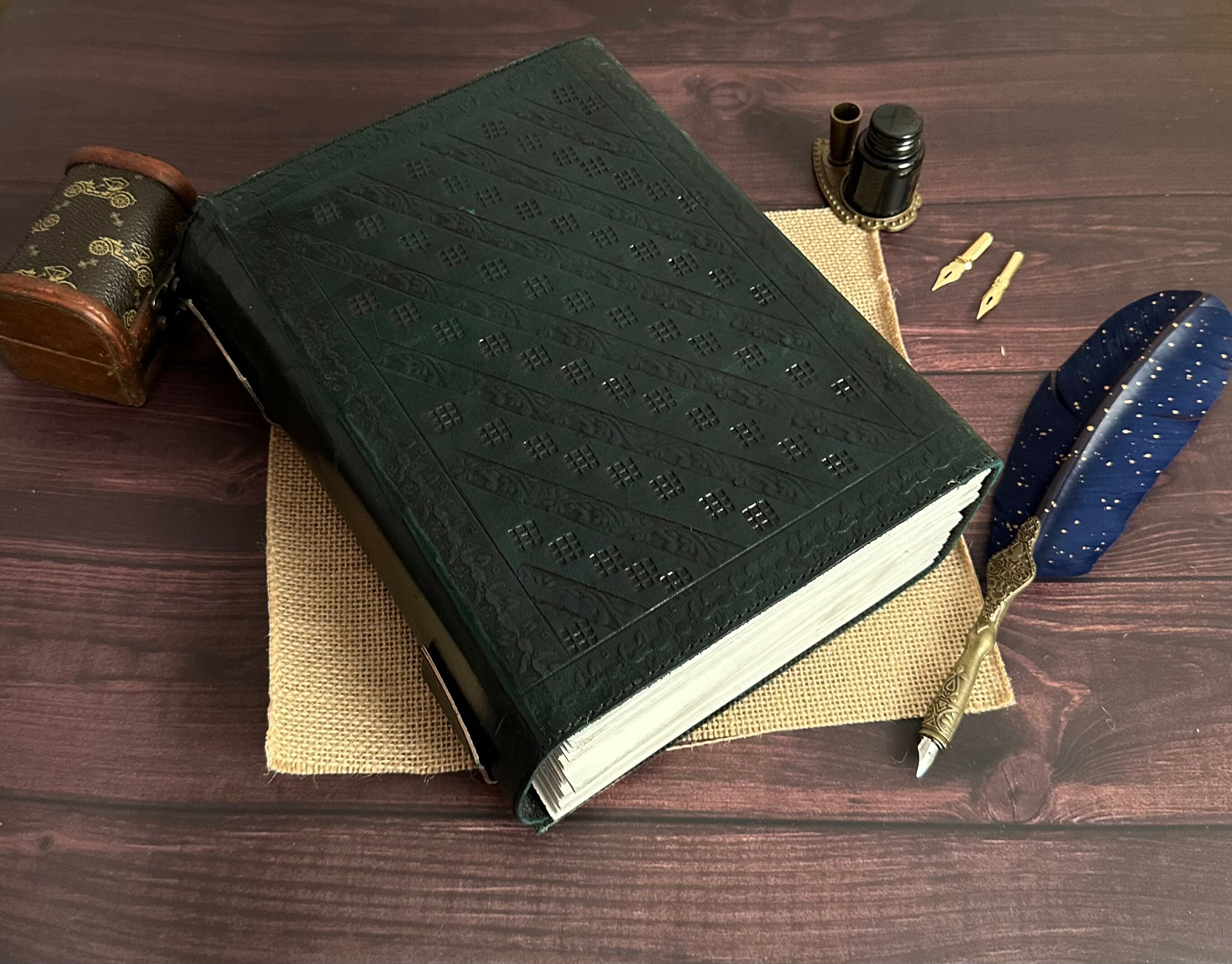 600 Pages Large Tree of Life Leather Journal, Leather Notebook, Spell ...