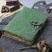New Beautiful Green Leather Journals Notebook or Sketchbook - Etsy