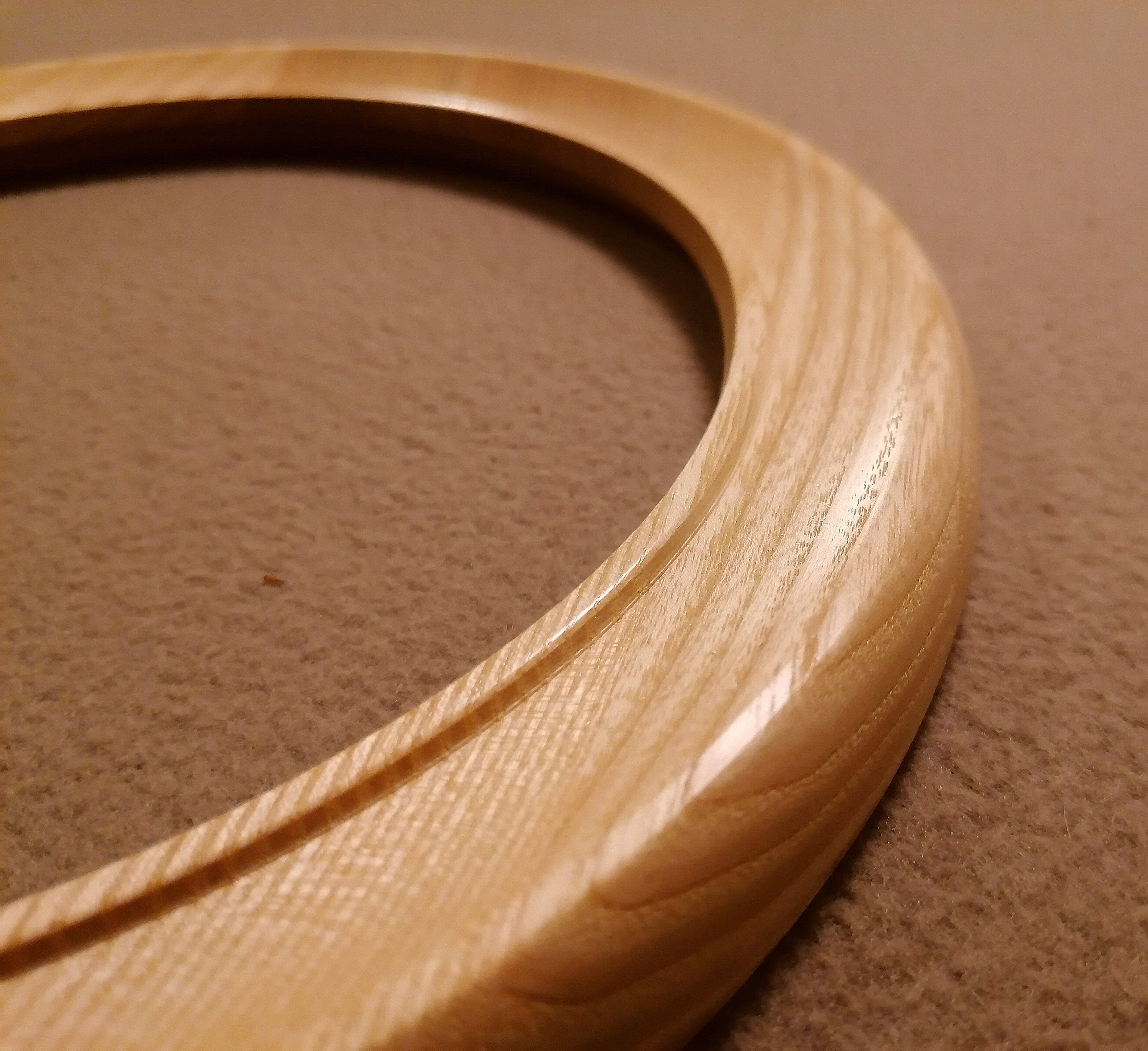 10 Inches Round Wooden Frame (ash) - Etsy