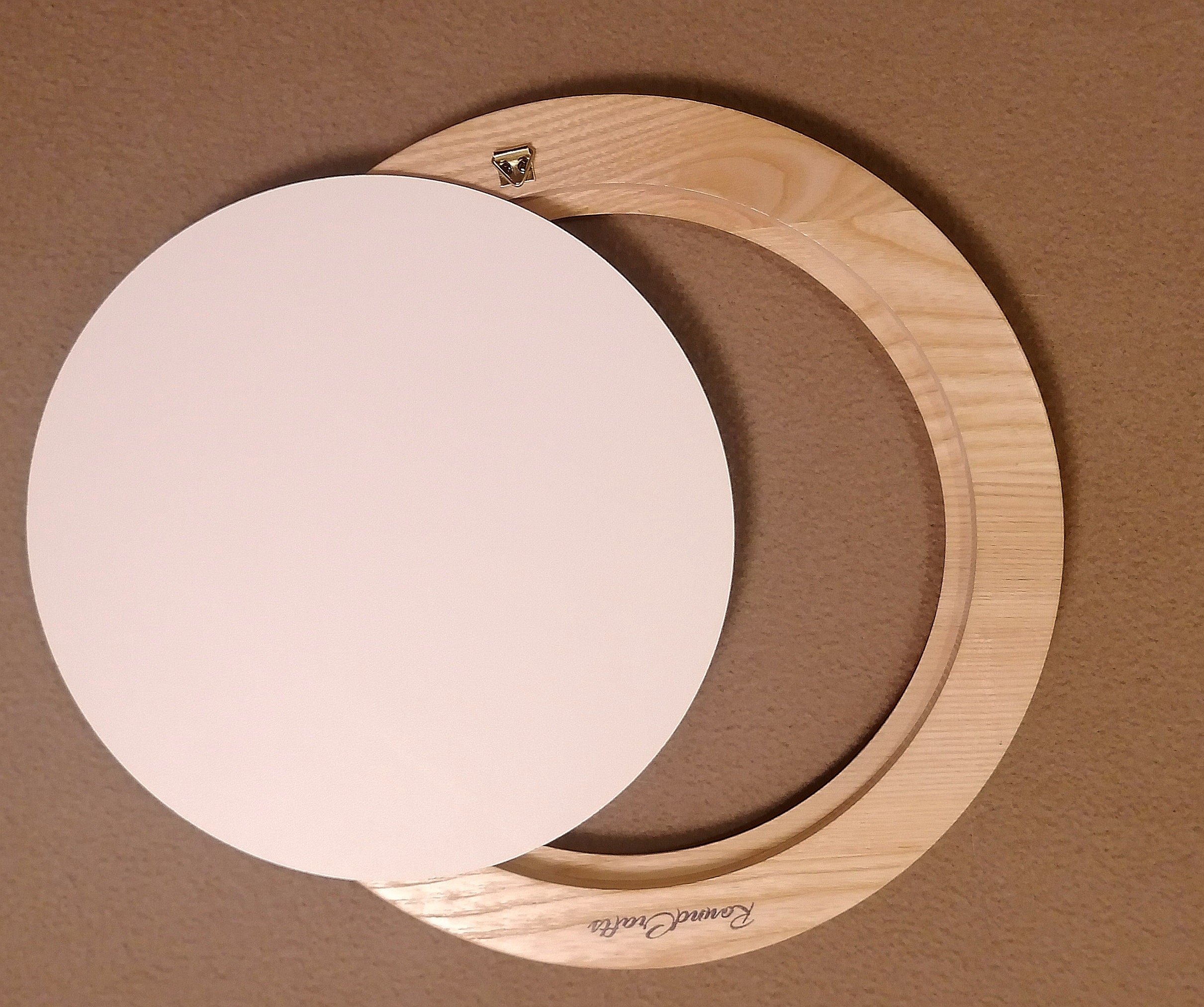 10 Inches Round Wooden Frame (ash) - Etsy