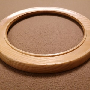 10 Inches Round Wooden Frame (ash) - Etsy