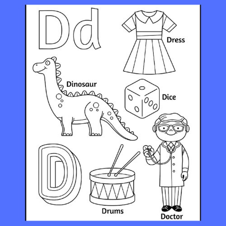 26 Printable Alphabet Coloring Pages | Coloring Book| Coloring Page ...