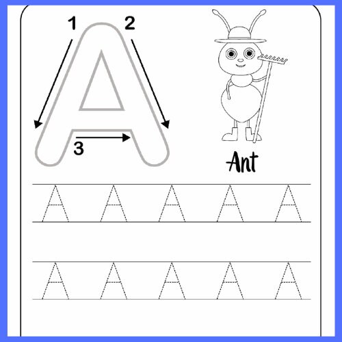BEST 80 Pages Alphabet Handwriting Book Printable for Kids - Etsy