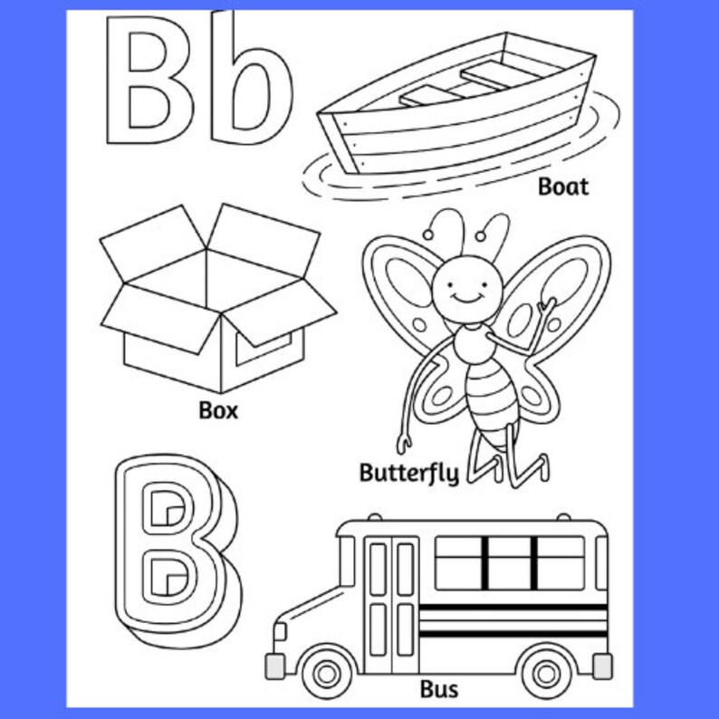 26 Printable Alphabet Coloring Pages | Coloring Book| Coloring Page ...